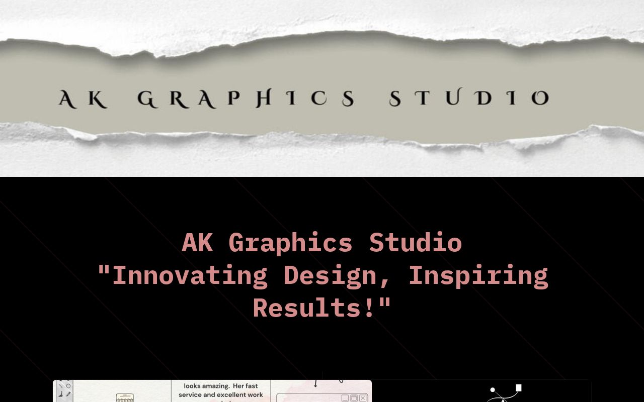 Ak graphics studio portfolio